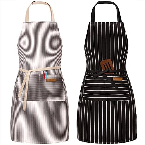 Best Apron for Baking: Top Adjustable Bib Aprons with Pockets - KitchenAbly