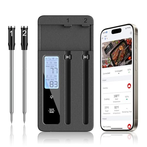 Best Dual-Probe Smart Thermometer: Precision Cooking with Bluetooth ...