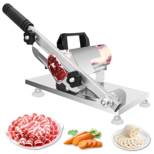 Best Manual Meat Slicer With Non-Slip Base for Precise Home Cooking ...