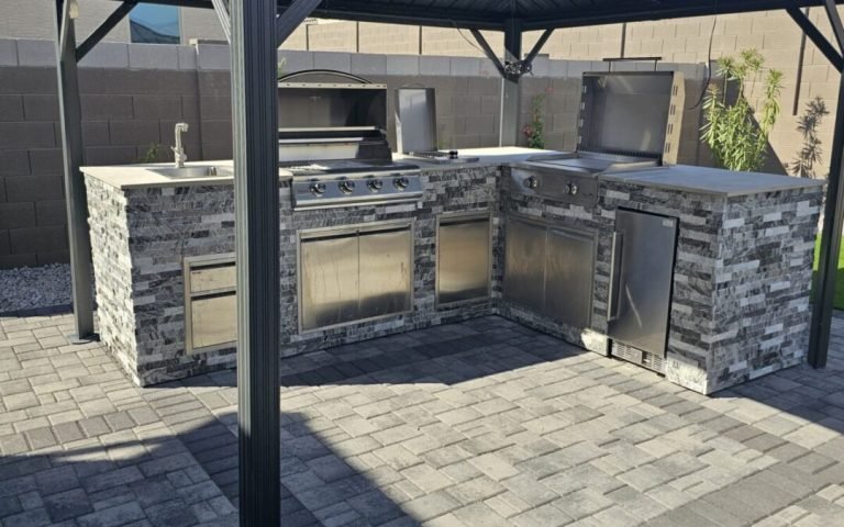 How to Build Stone Outdoor Kitchen Grill: Ultimate DIY Guide - KitchenAbly