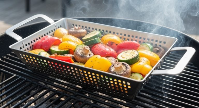 How to Use a Grill Wok Basket: Master Flavorful Grilling Tips - KitchenAbly