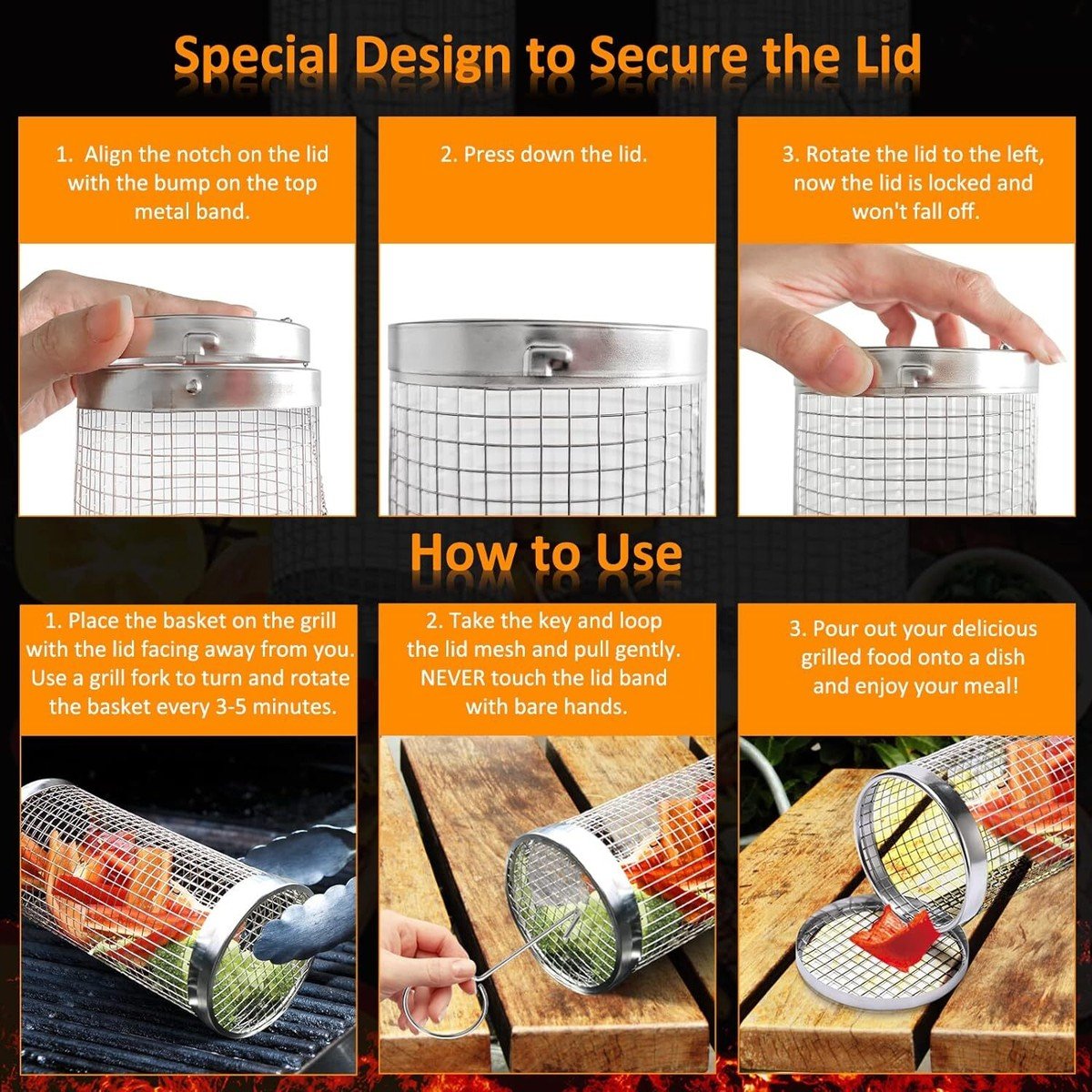 How to Use Mesh Grill Basket: Ultimate Tips for Perfect Grilling ...