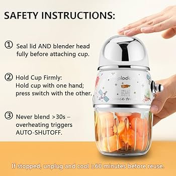 Mini Food Processor Safety Tips: Essential Rules for Safe Use - KitchenAbly